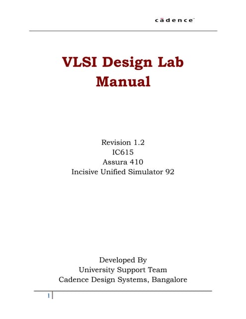 Cadence P-cell tutorial | PDF