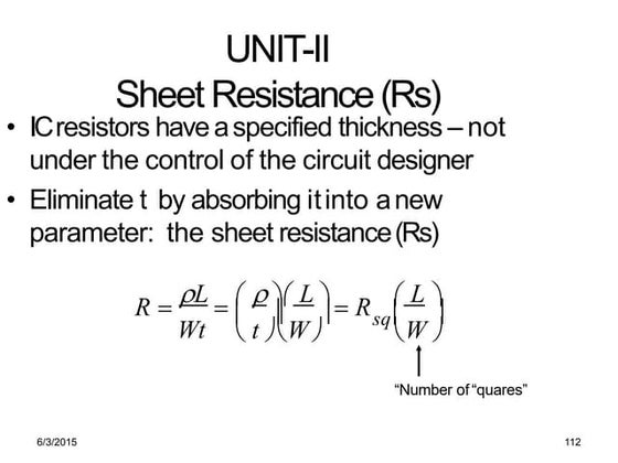 Ids Vs Vds Relation In Mosfet Vlsi Design Pptx