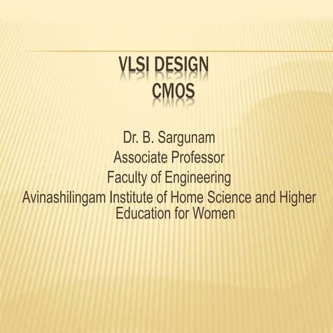 Vlsi design | PPTX