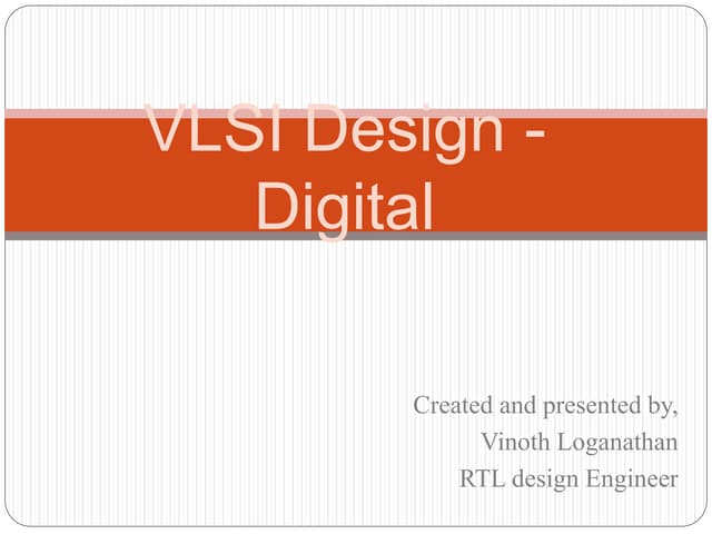 Vlsi Design Overview With Number System And Combinational Circuits With Real Life Examples Ppt