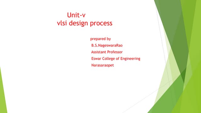 FULL CUSTOM, STANDARD CELLS - VLSI Design Styles.pptx
