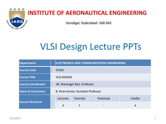 Ids vs Vds relation in MOSFET VLSI Design.pptx | Physics | Science