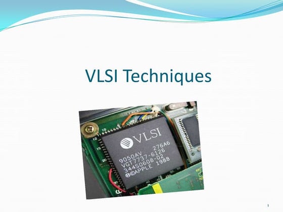 All About VLSI In PPT | PPT
