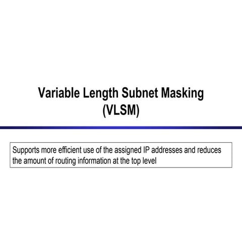VLSM.ppt