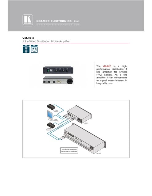 Kramer VS-81-AYC | PDF