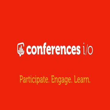 Conferences i/o 3 Minute Getting Started Guide - V2 | PDF