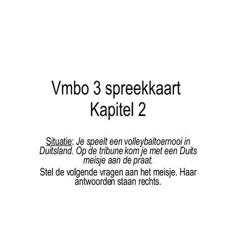 1 Kennismaking | PPT