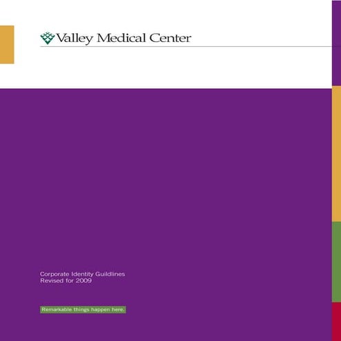 Valley Medical Center Style Guide | PDF
