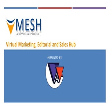 VMESH - Integrated CRM for Academic Publishers. | PPTX