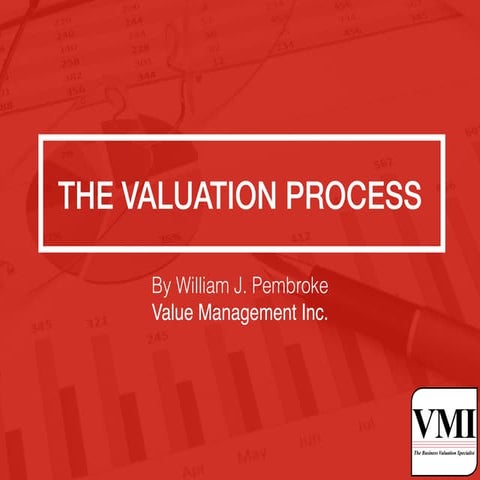 The Valuation Process - Value Management Inc | PPT
