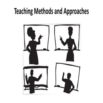 Preschool Teaching Methods and Techniques Used Worldwide | DOCX