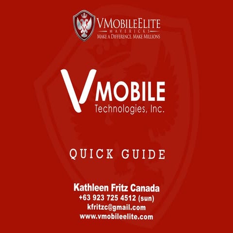 Vmobile presentation fritz dec 2011 (www.vmobileelite.com) | PPT