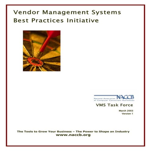 Vms bestpractices | PDF