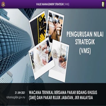 Pengurusan Nilai Strategik (VMS) | PDF