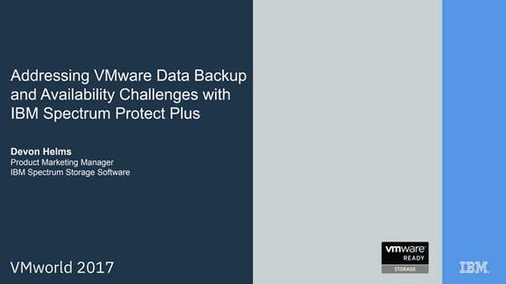 Ibm spectrum storage protecion | PPT