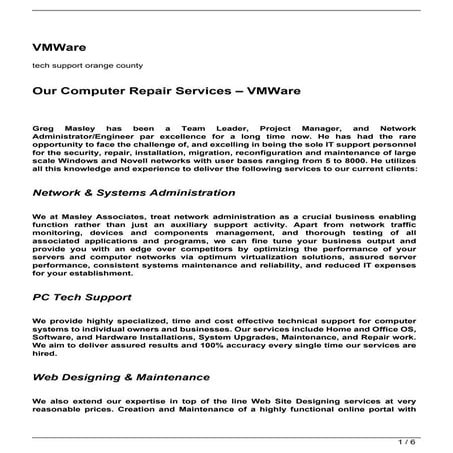 VMWare | PDF