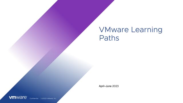 Vmware Learning Pathspdf Cloud Computing Internet