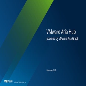 VMware Aria Hub powered by Graph - Customer Facing Deck.pptx