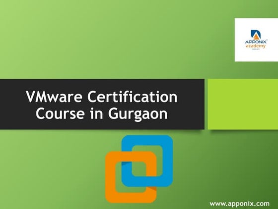 Learn V Mware Certification Course Ppt