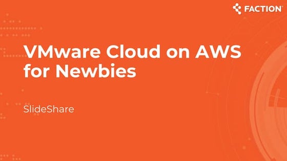 Vmware on aws | PPTX