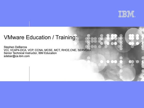 Vmware 101 | PPT