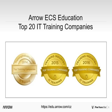 Arrow ECS Education Česká republika - školení VMware podzim 2017 | PDF