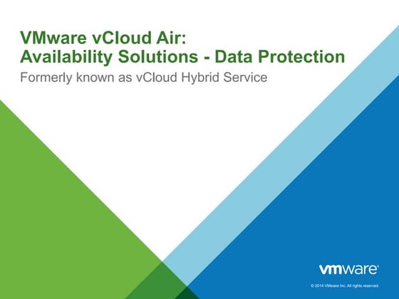 High Availability, Protection, and Recovery for the Cloud.pptx