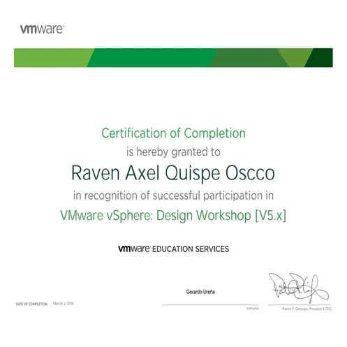 Vmware vSphere Design | PDF