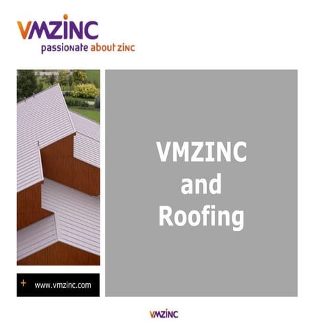 VMZINC and Roofing | PPT