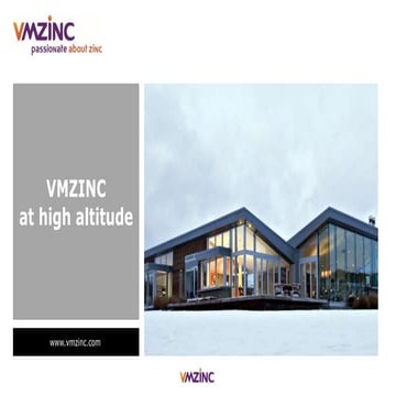 Vmzinc at high altitude | PPT