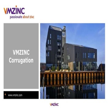 VMZINC Corrugation | PPT