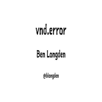 vnd.error | PDF