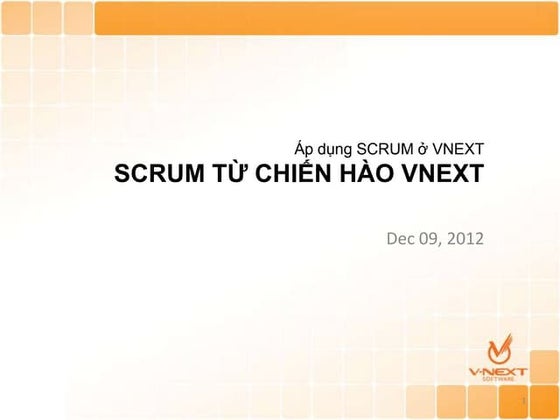 ScrumDay Vietnam 2013: Ứng dụng Jira trong Phát triển Phần mềm Linh hoạt - Nguyễn Hữu Hiền | PPT