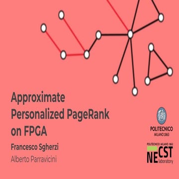 Approximate Personalized PageRank on FPGA . | PPT