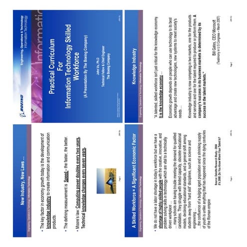 Practical Curriculum For IT skilled workforce | PDF