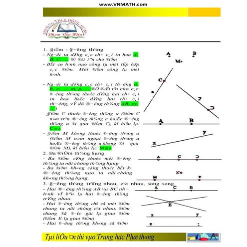 [Vnmath.com] he thong kien toan thcs dai so va hinh hoc | PDF