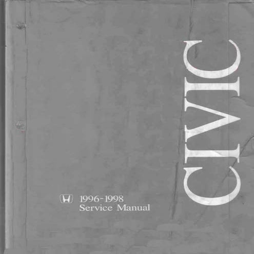 1998 Honda Civic Service Repair Manual.pdf