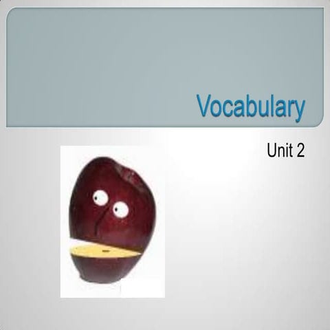 Voc 9 flashcards plain | PPTX