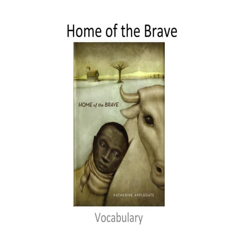 Home of the Brave Vocabulary | PPT