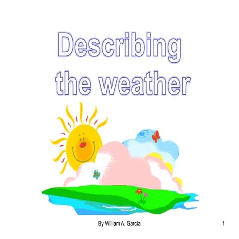 Vocab. the weather. n.p. | PPT