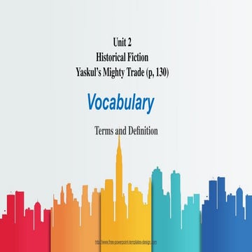 historical fiction, yaskul's mighty trad | PPT