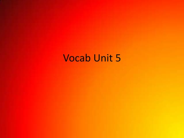 The Outsiders Intro | PPT