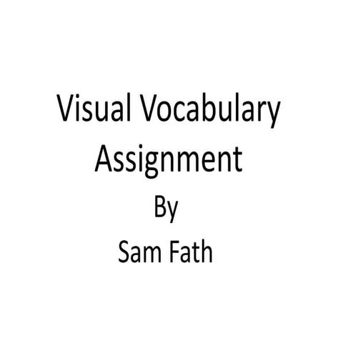 Vocab assignment | PPTX | Politics