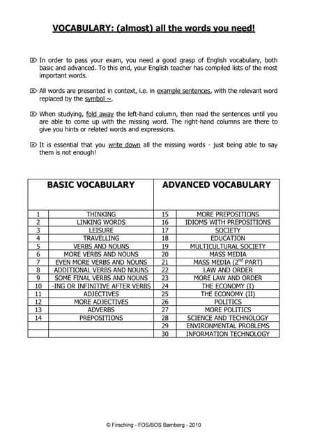 Vocabulary_advanced_2010.pdf. libro de ingles vocabulario avanzado | PDF