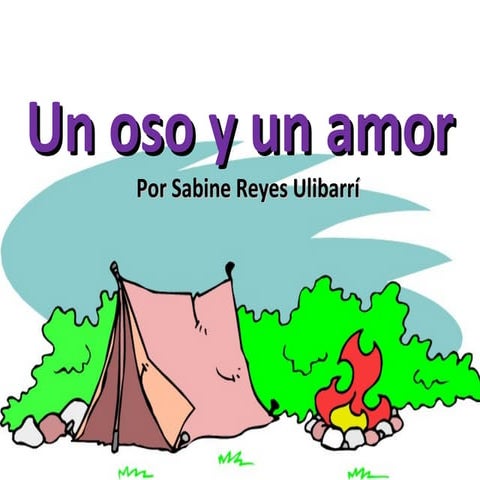 Un Oso y Un Amor - Vocab for flashcards | PPT