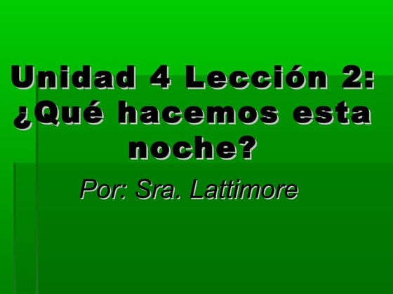 Seasons in Spanish | PPT