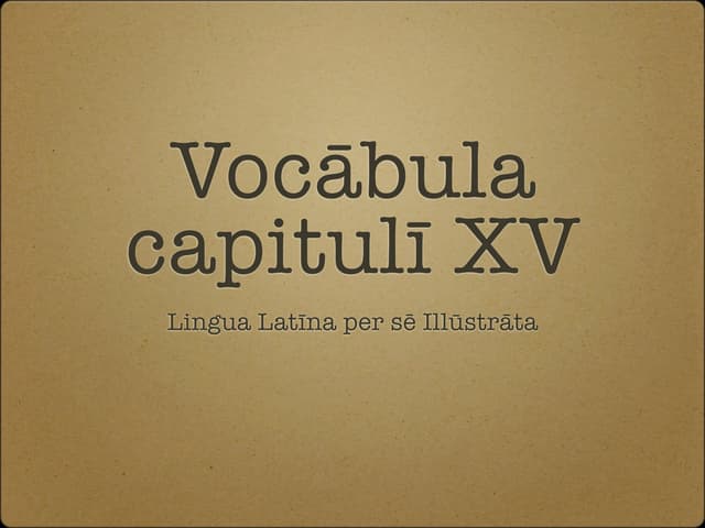 LLPSI - Capitulum xi - Corpus humanum | PDF