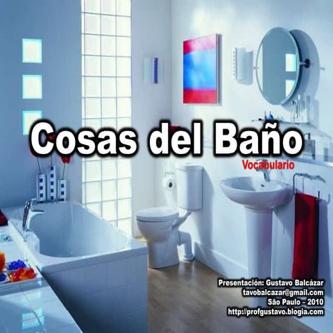Vocabulario - Las Cosas del Baño | PPSX
