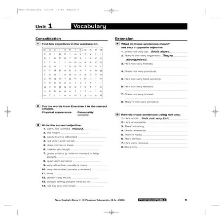 Vocabulario4ºeso | PDF