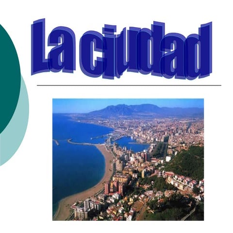 "La Ciudad" - Vocabulario | PDF